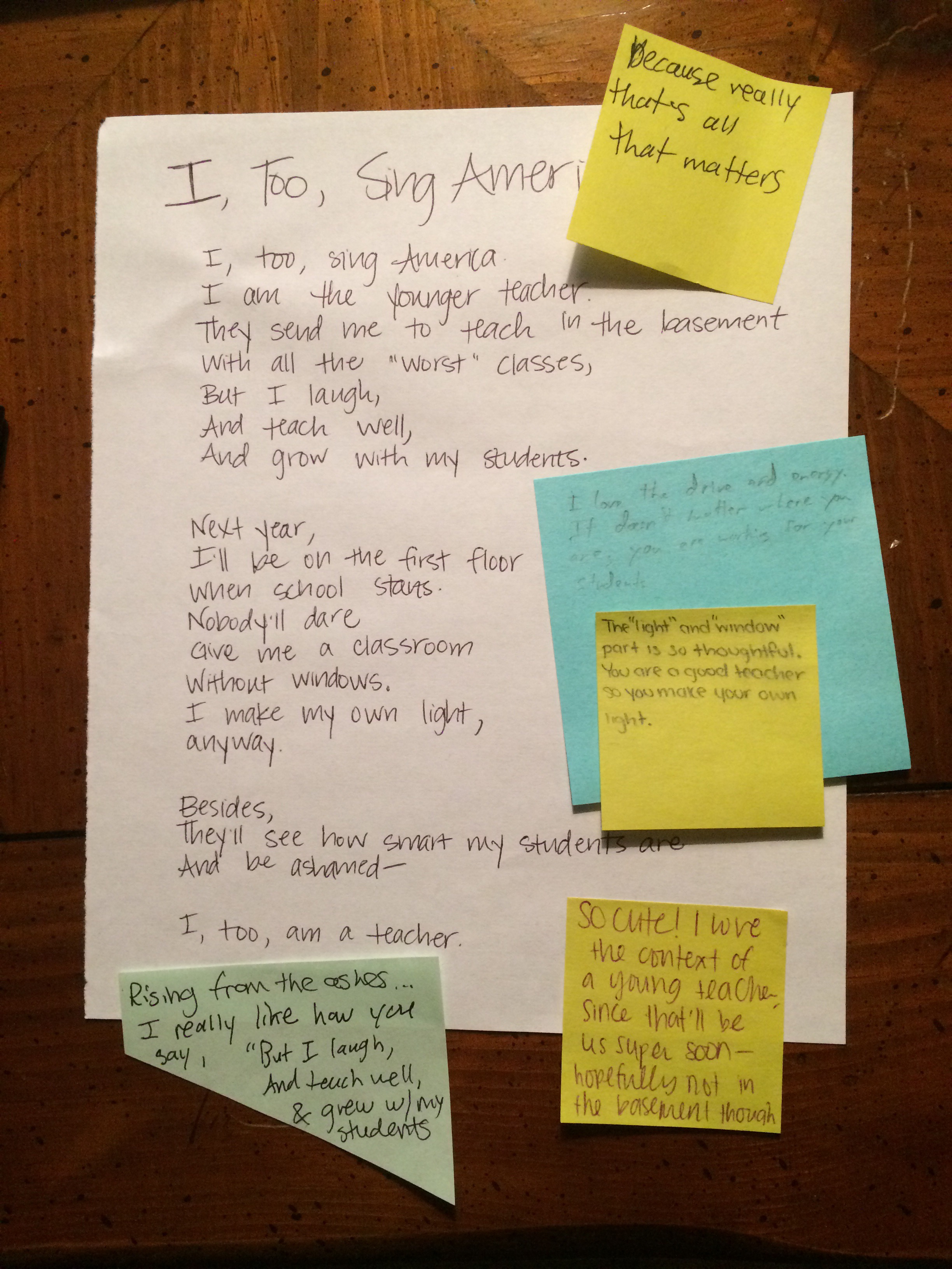 Mini-Lesson Monday: Low-Stakes Community Building With Post-It ...