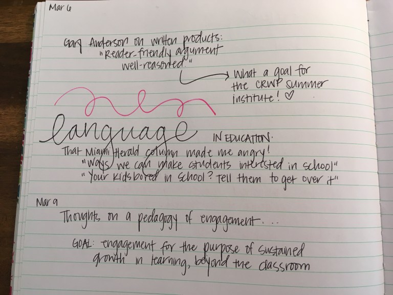 What’s in a Notebook? | Three Teachers Talk