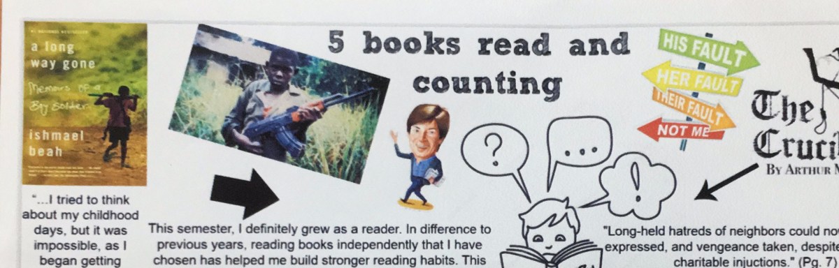 One Pagers as End of Year Reading Reflections | Three Teachers Talk