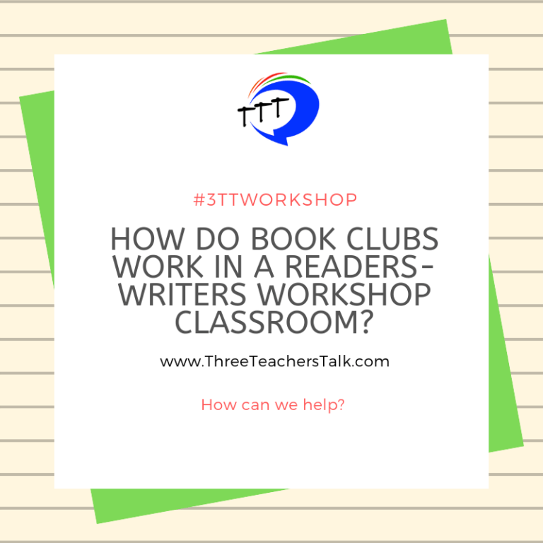 Book Clubs | Three Teachers Talk