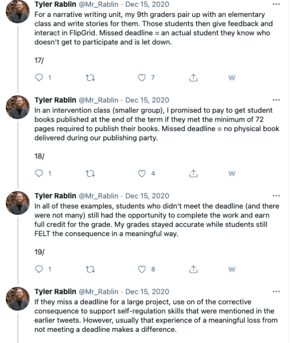 How to deal with missing & late-work: one teacher’s approach | Three ...